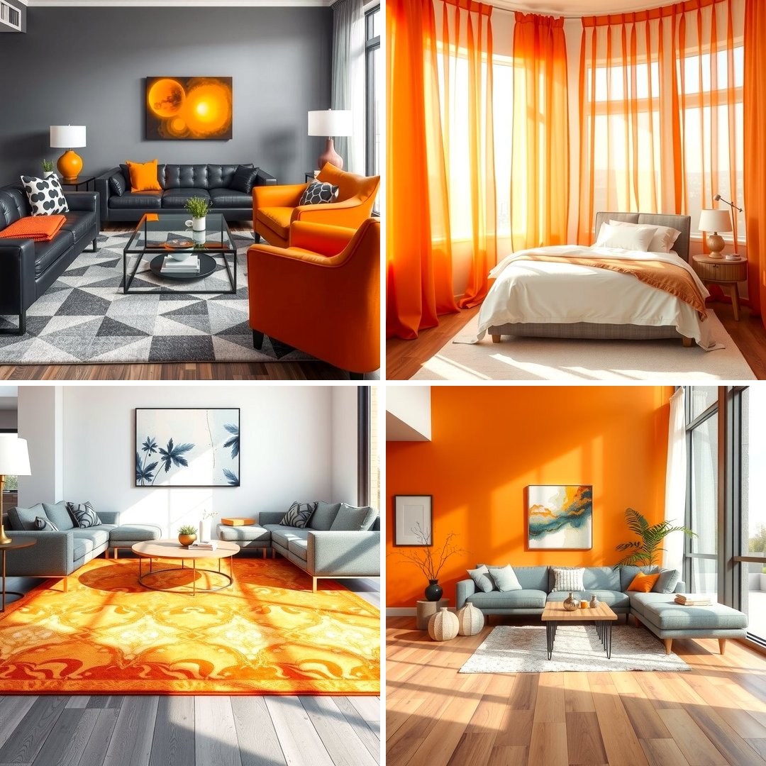 25 Orange Room Ideas to Brighten Up Your Space
