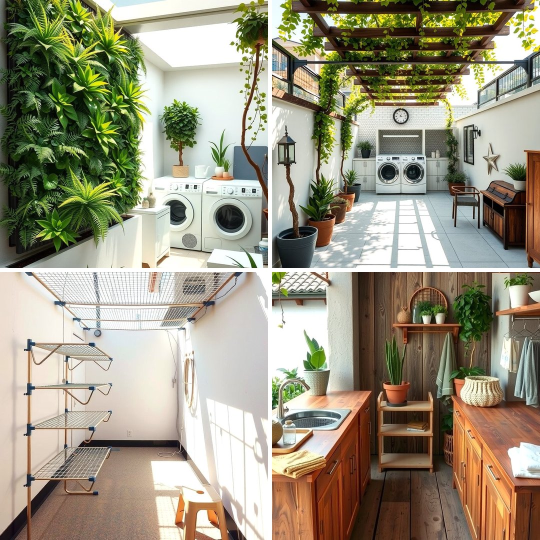25 Outdoor Laundry Area Design Ideas for Convenience