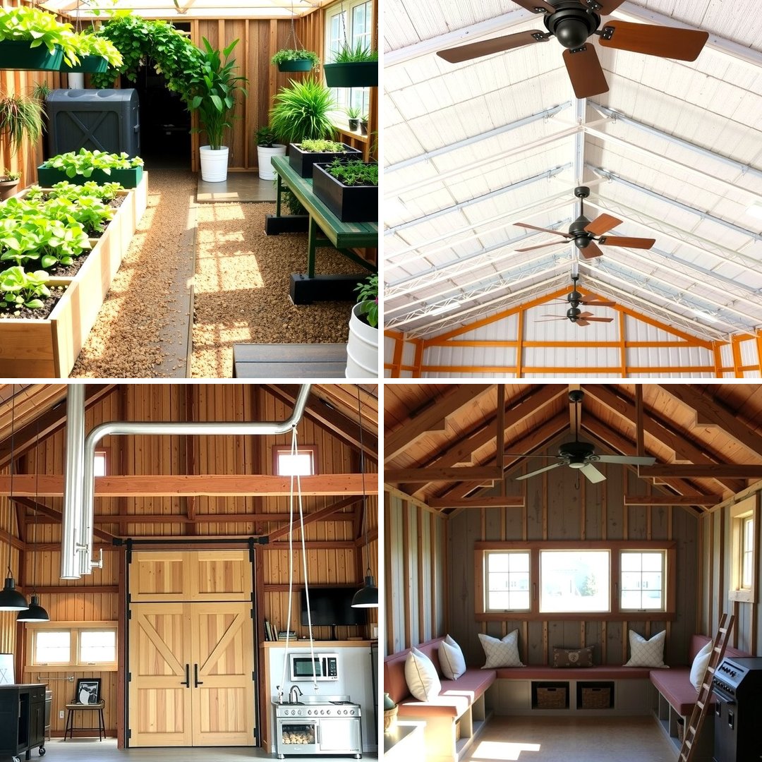 25 Pole Barn Interior Ideas for a Versatile Space