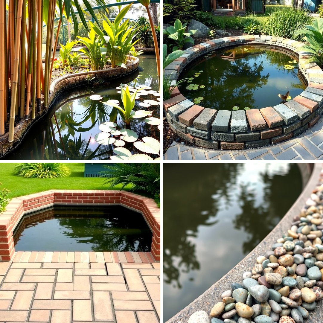 25 Pond Edging Ideas for a Polished Look