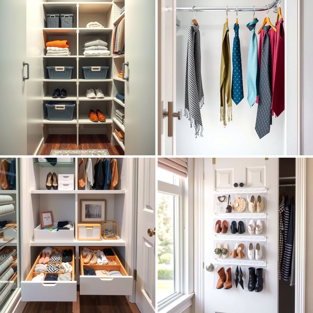 25 Small Closet Storage Ideas to Maximize Space