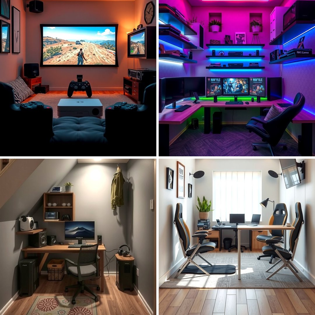 25 Small Game Room Ideas for Fun and Entertainment