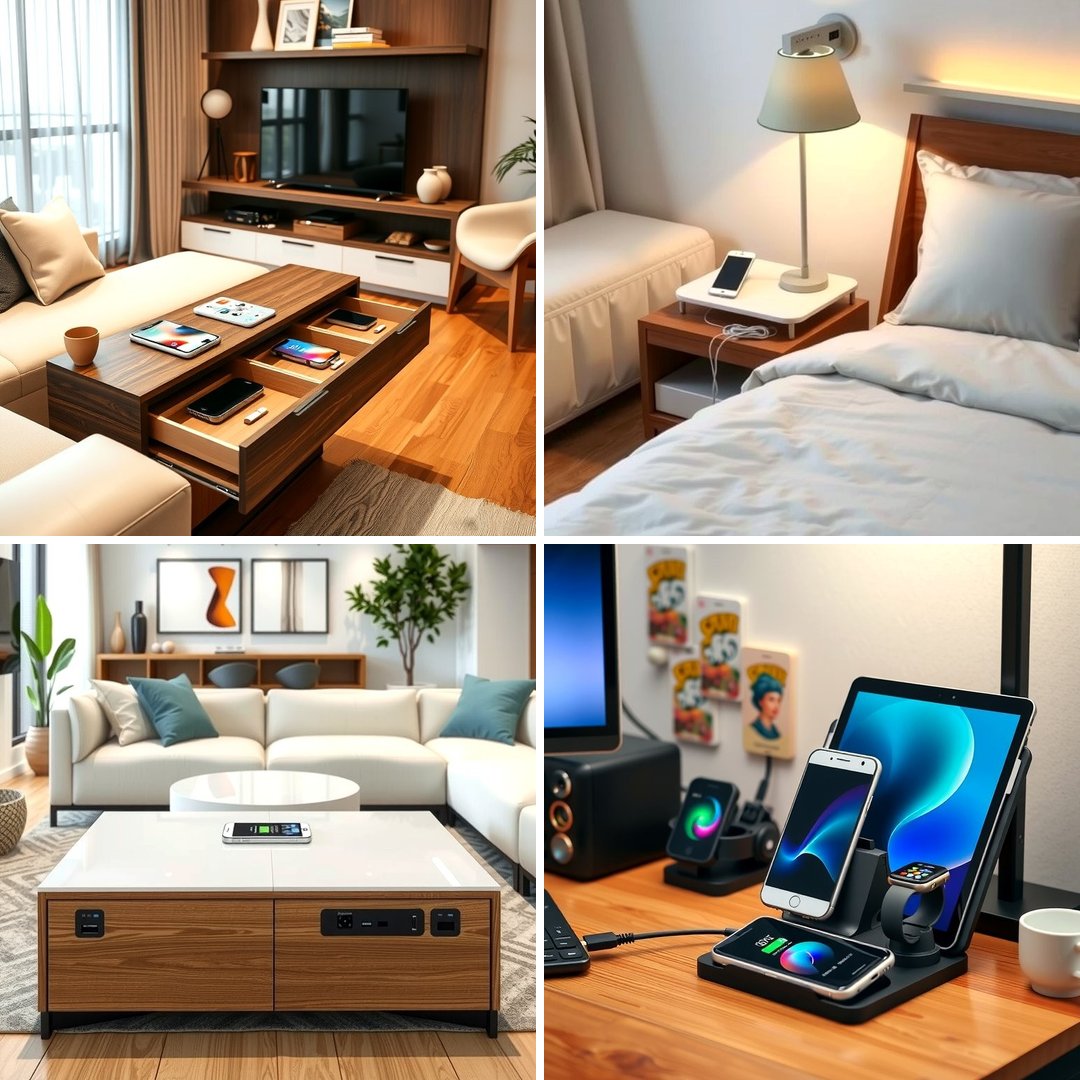 25 Smart Charging Station Ideas for a Tidy Home