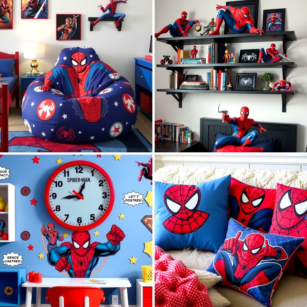 25 Spiderman Room Decor Ideas for Superhero Fans