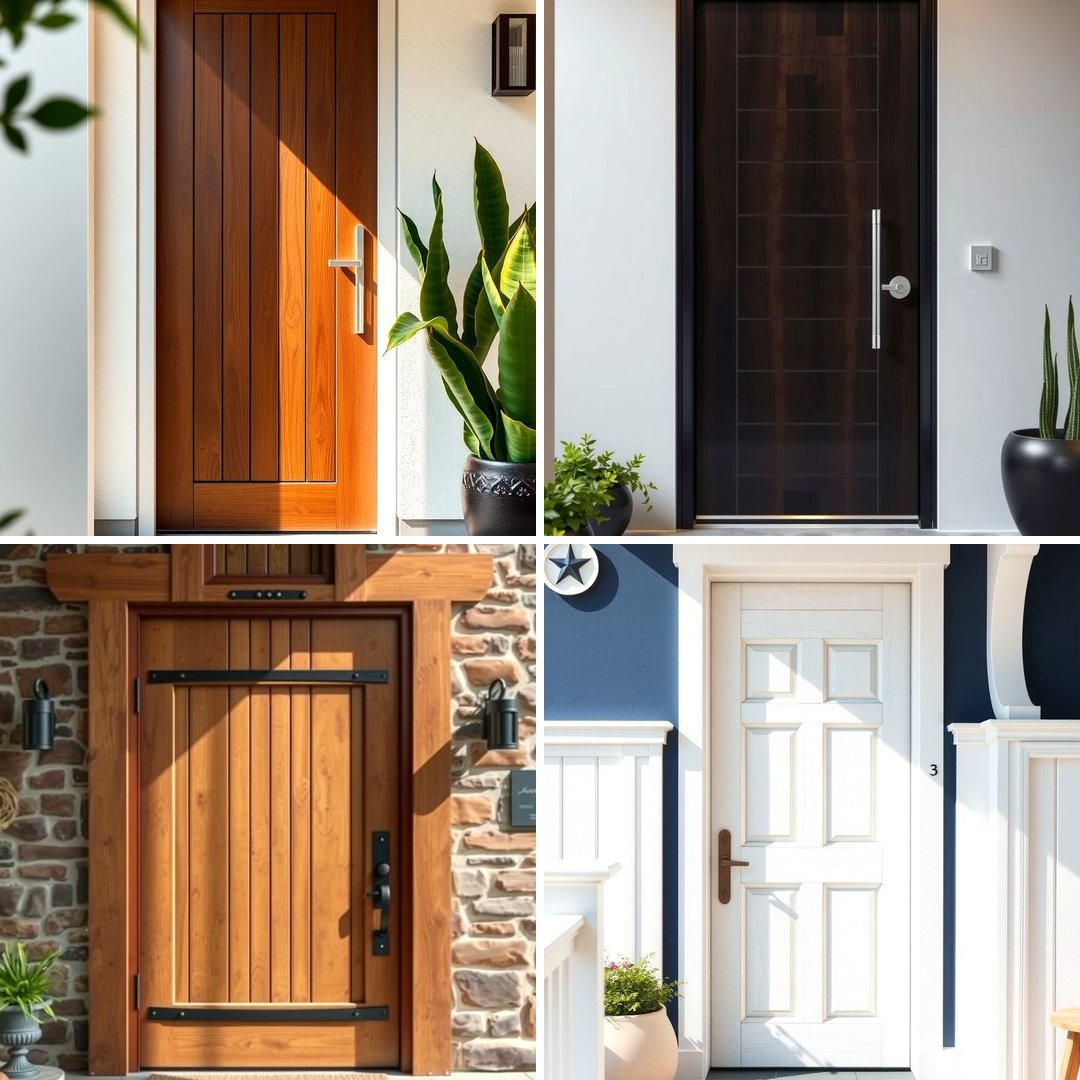 25 Stained Front Door Ideas for Curb Appeal