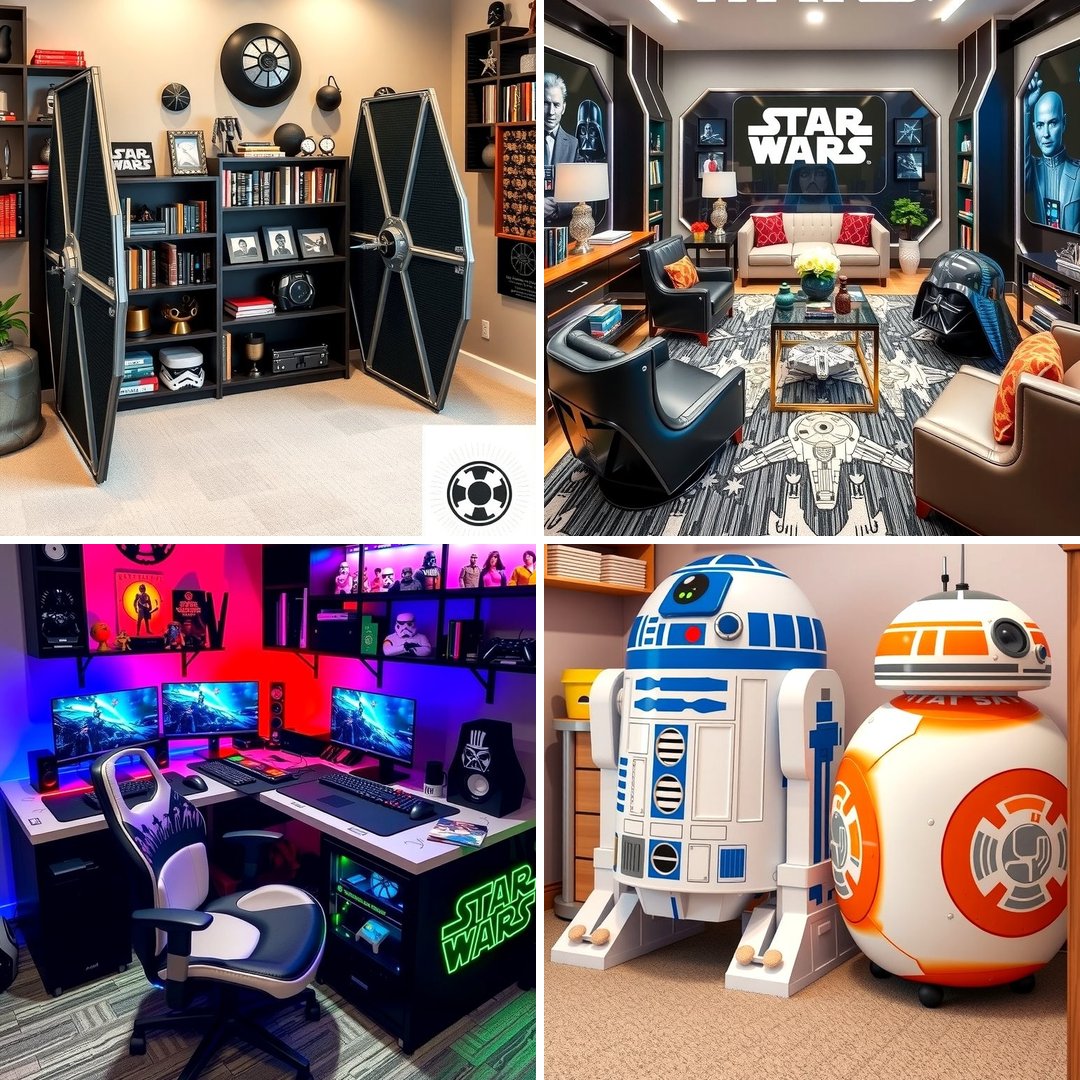 25 Star Wars Room Ideas for Every Fan's Dream Space