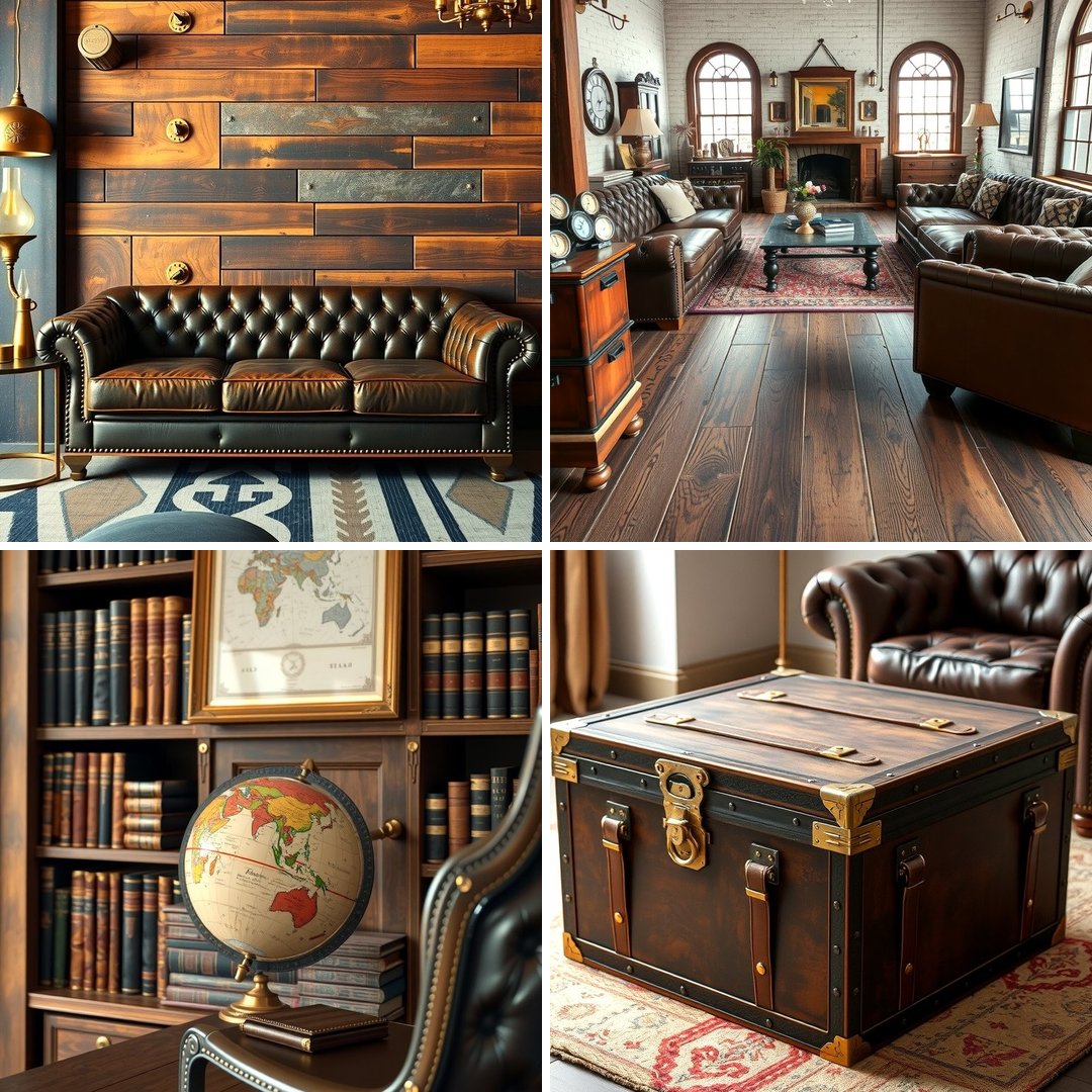 25 Steampunk Interior Design Ideas for Unique Homes