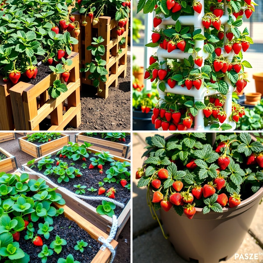 25 Strawberry Planter Ideas for Fresh Homegrown Berries