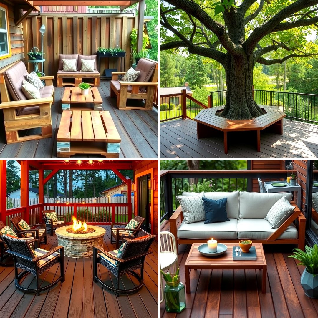 25 Stylish Deck Seating Ideas for Outdoor Entertaining