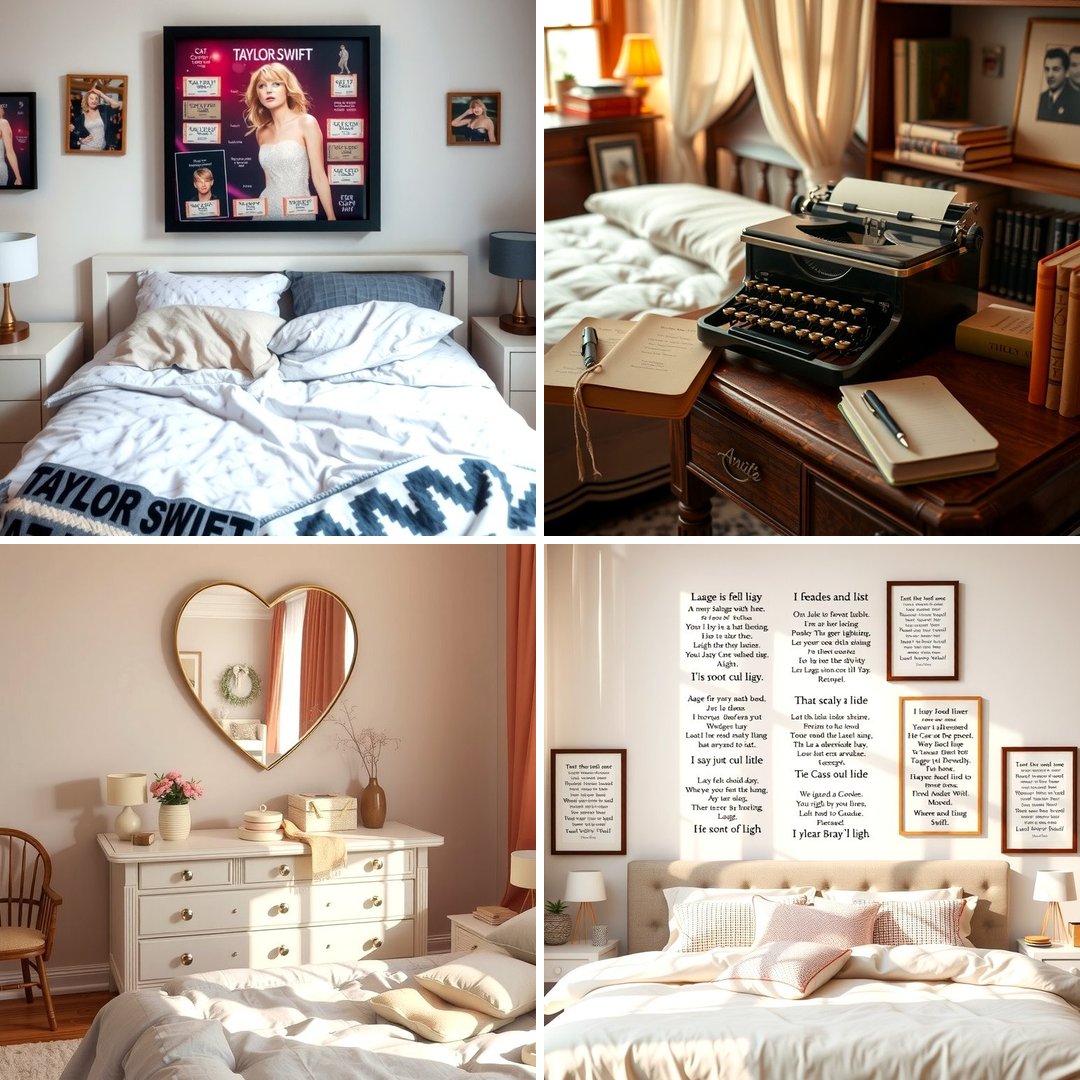 25 Taylor Swift Themed Bedroom Decor Ideas for Fans