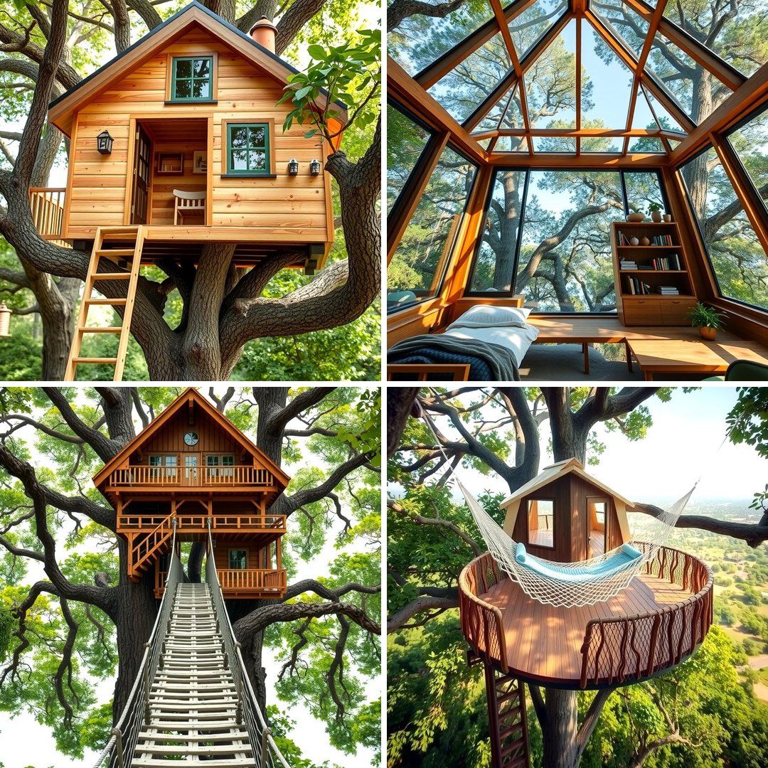 25 Tree House Ideas for Magical Outdoor Adventures