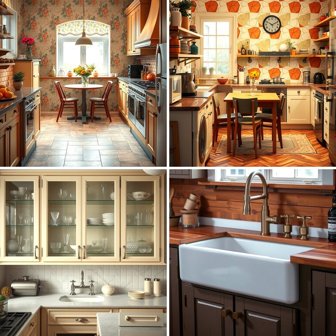 25 Vintage Kitchen Ideas for a Classic Culinary Space