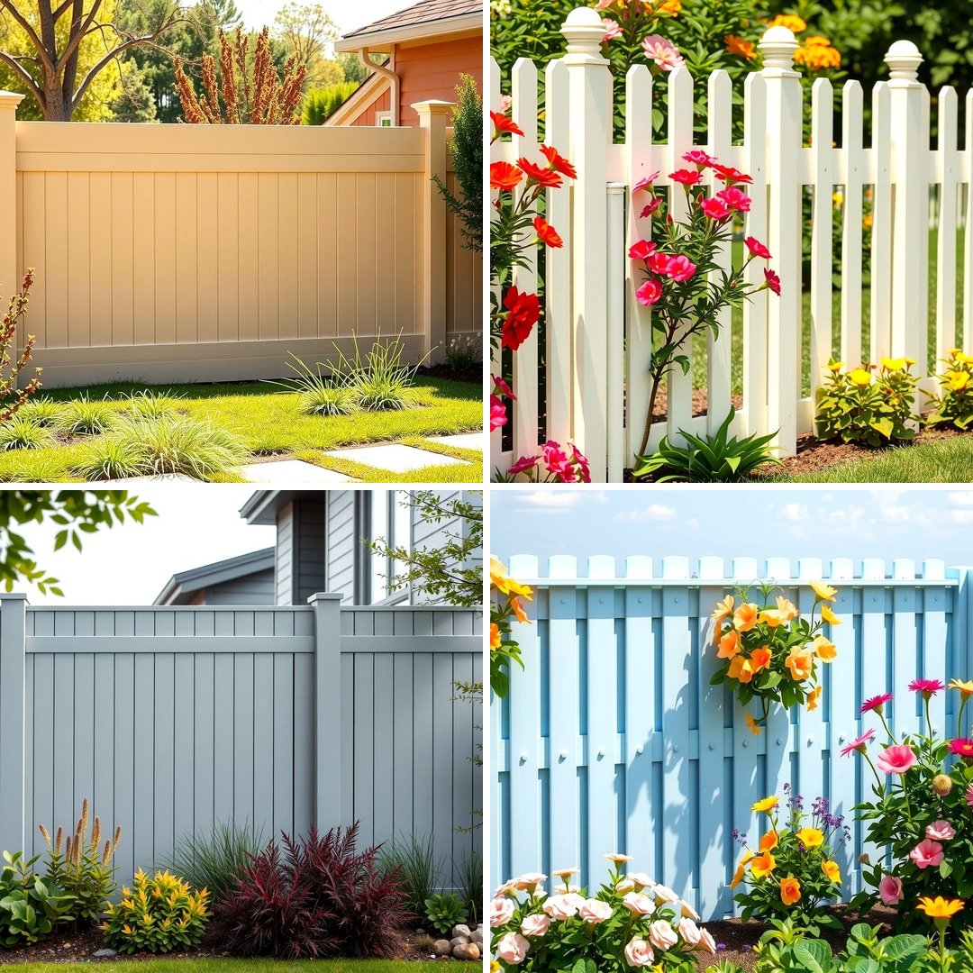 25 Vinyl Fence Colors to Enhance Your Outdoor Space