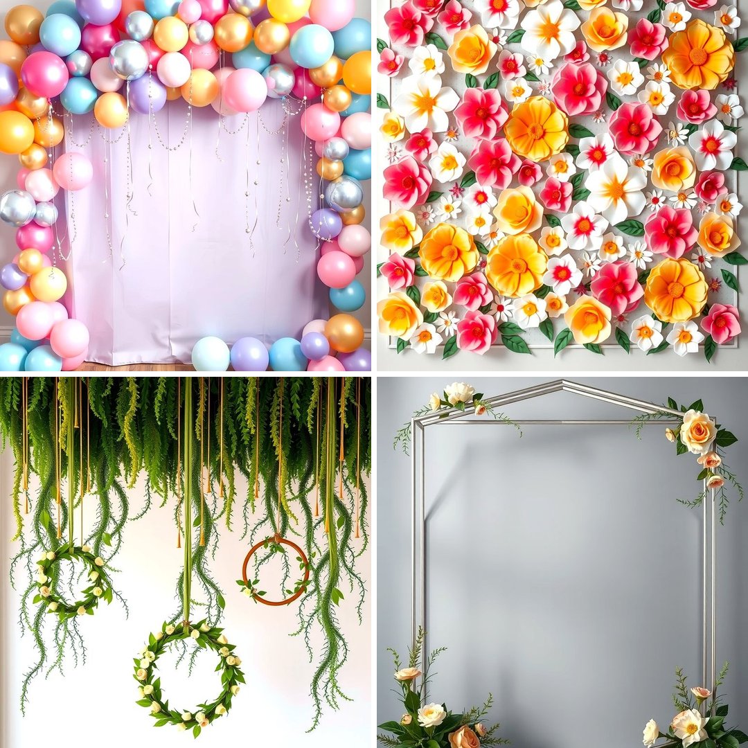 30 Beautiful Wedding Backdrop Design Inspirations