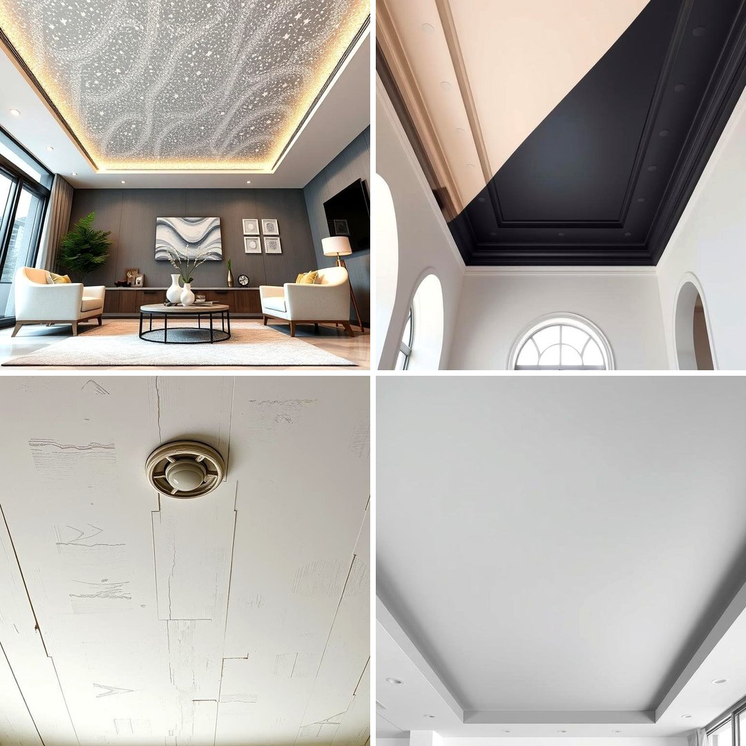 30 Creative Ceiling Paint Ideas to Transform Any Room's Ambiance