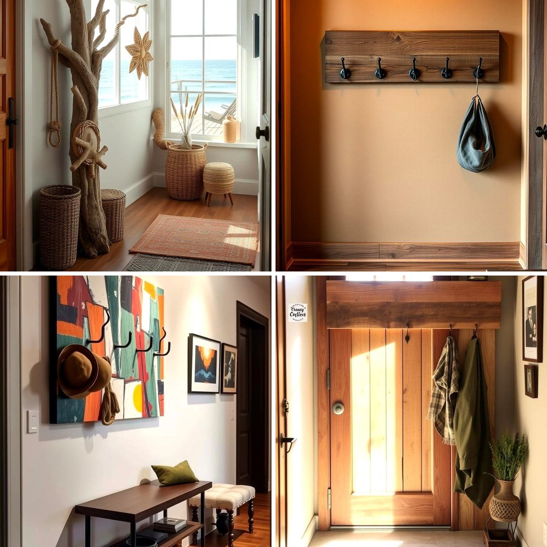 30 Creative Hat Rack Ideas for Organized Entryways