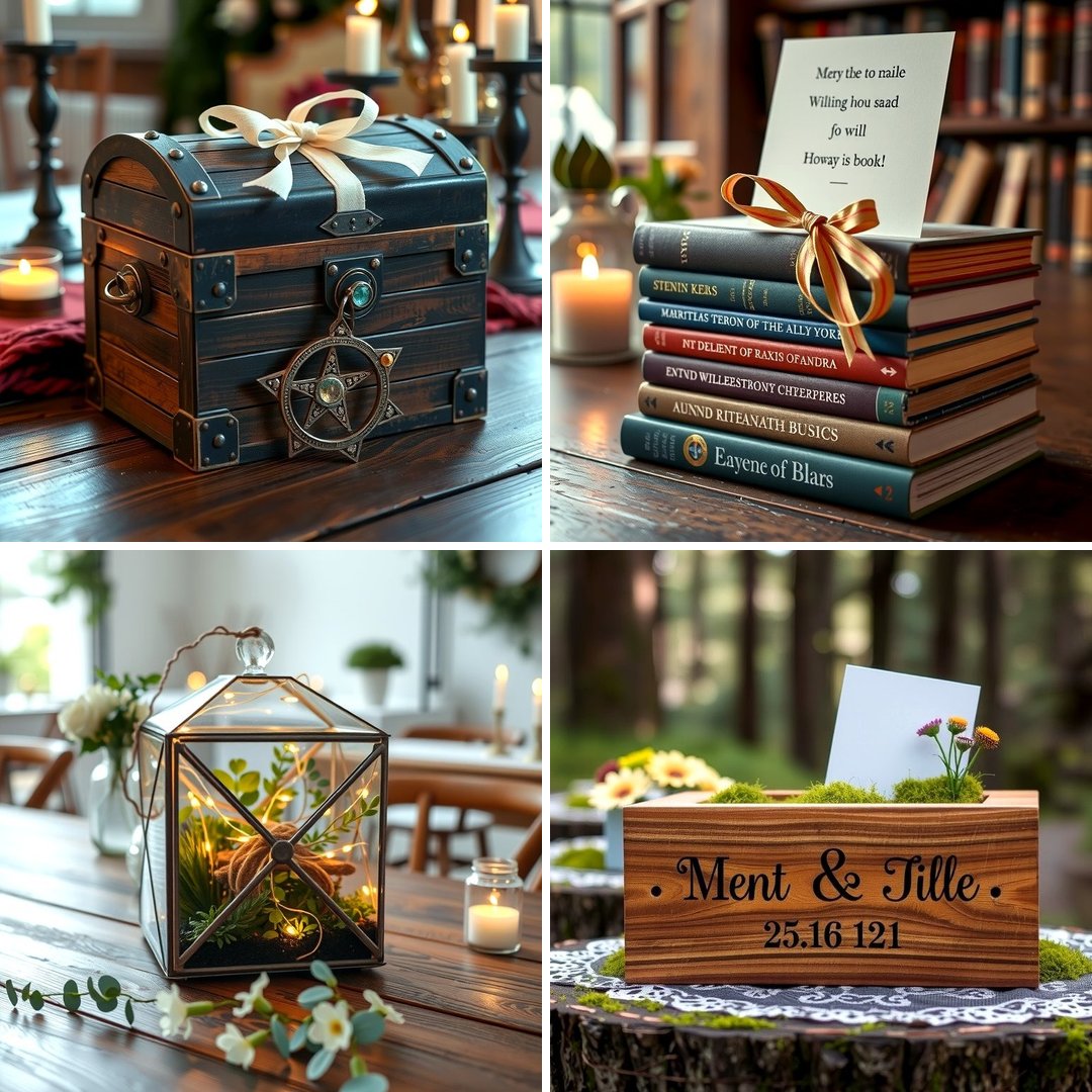 30 Creative Wedding Card Box Designs for Guests