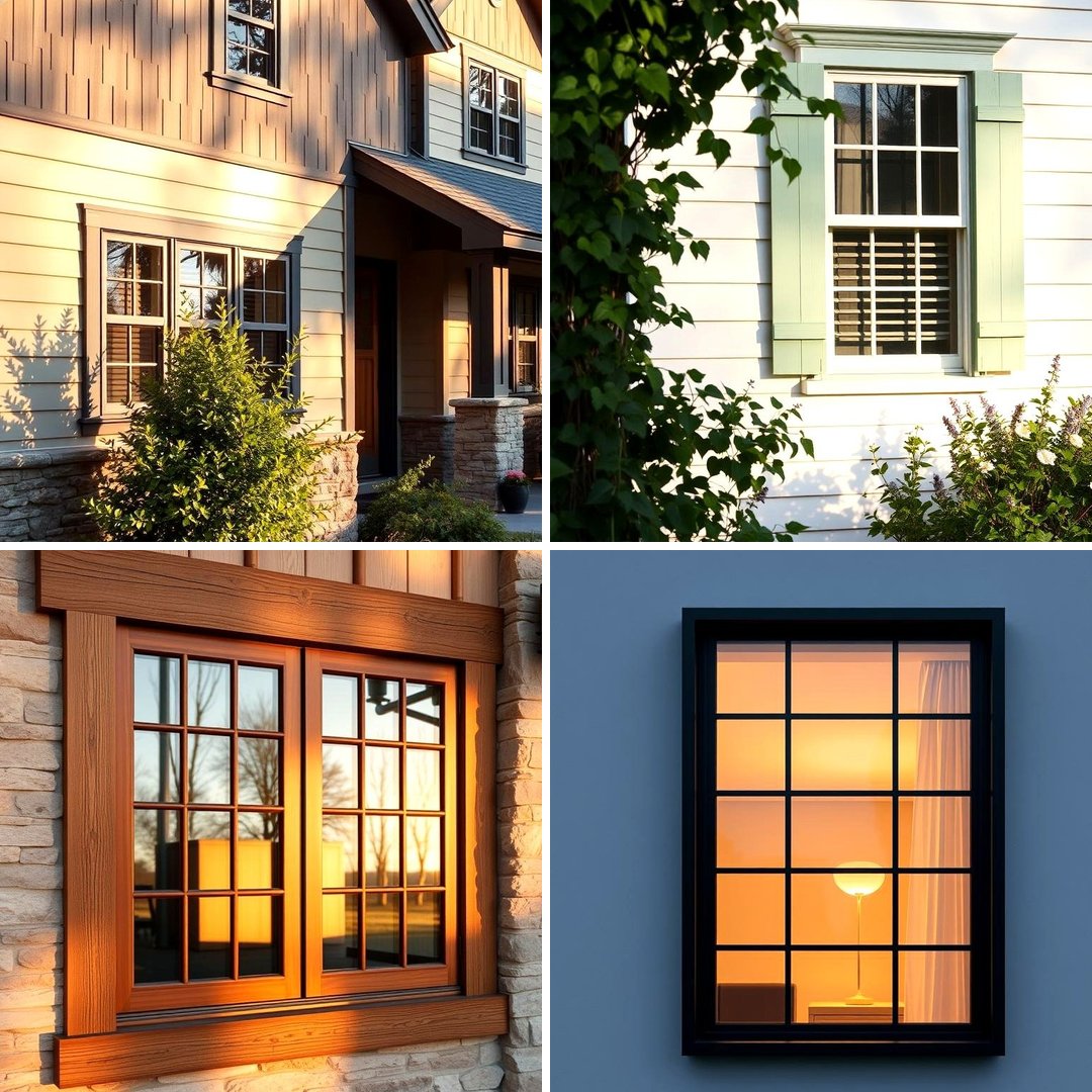 30 Exterior Window Trim Ideas to Enhance Curb Appeal