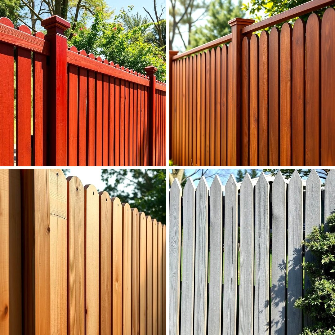 30 Fence Stain Colors to Enhance Wood's Natural Look