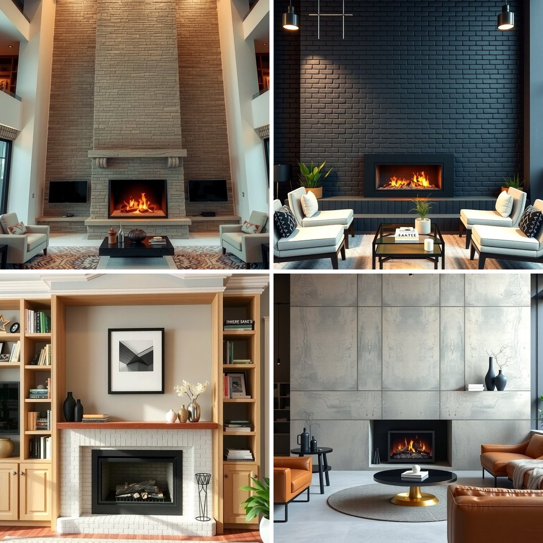 30 Fireplace Wall Ideas to Transform Your Living Space
