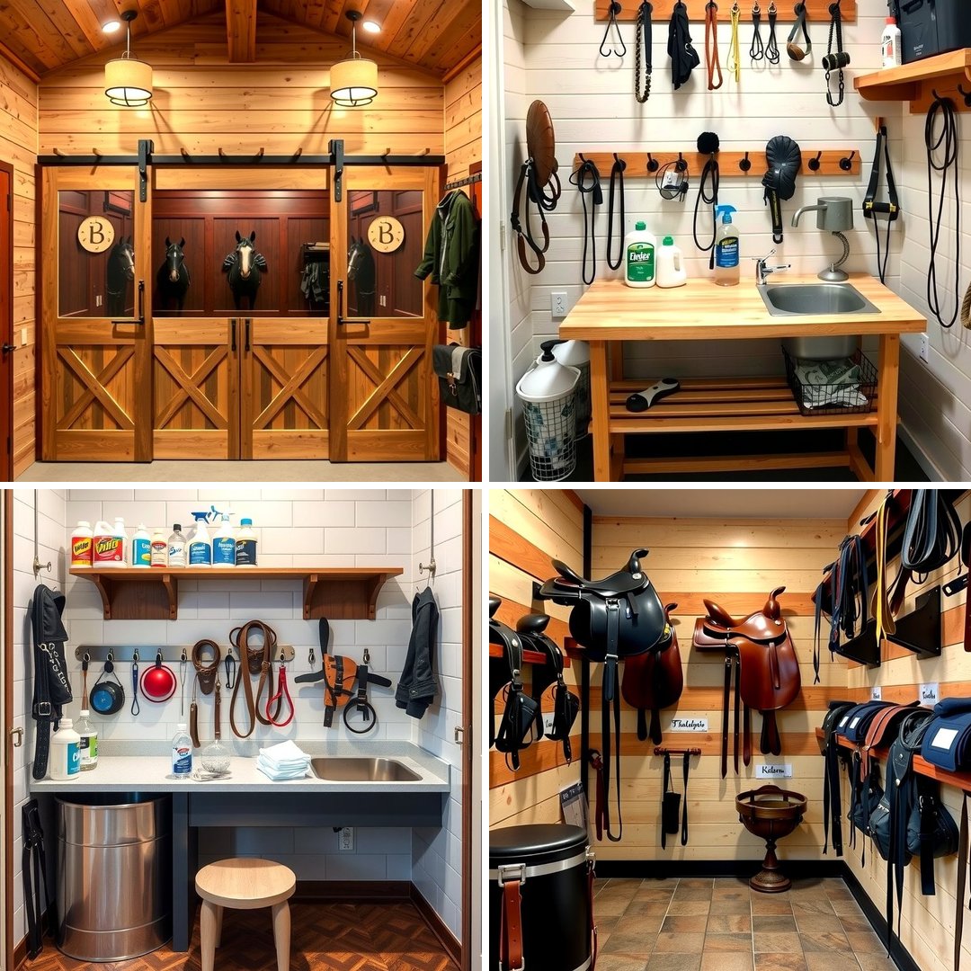 30 Functional Tack Room Organization Solutions