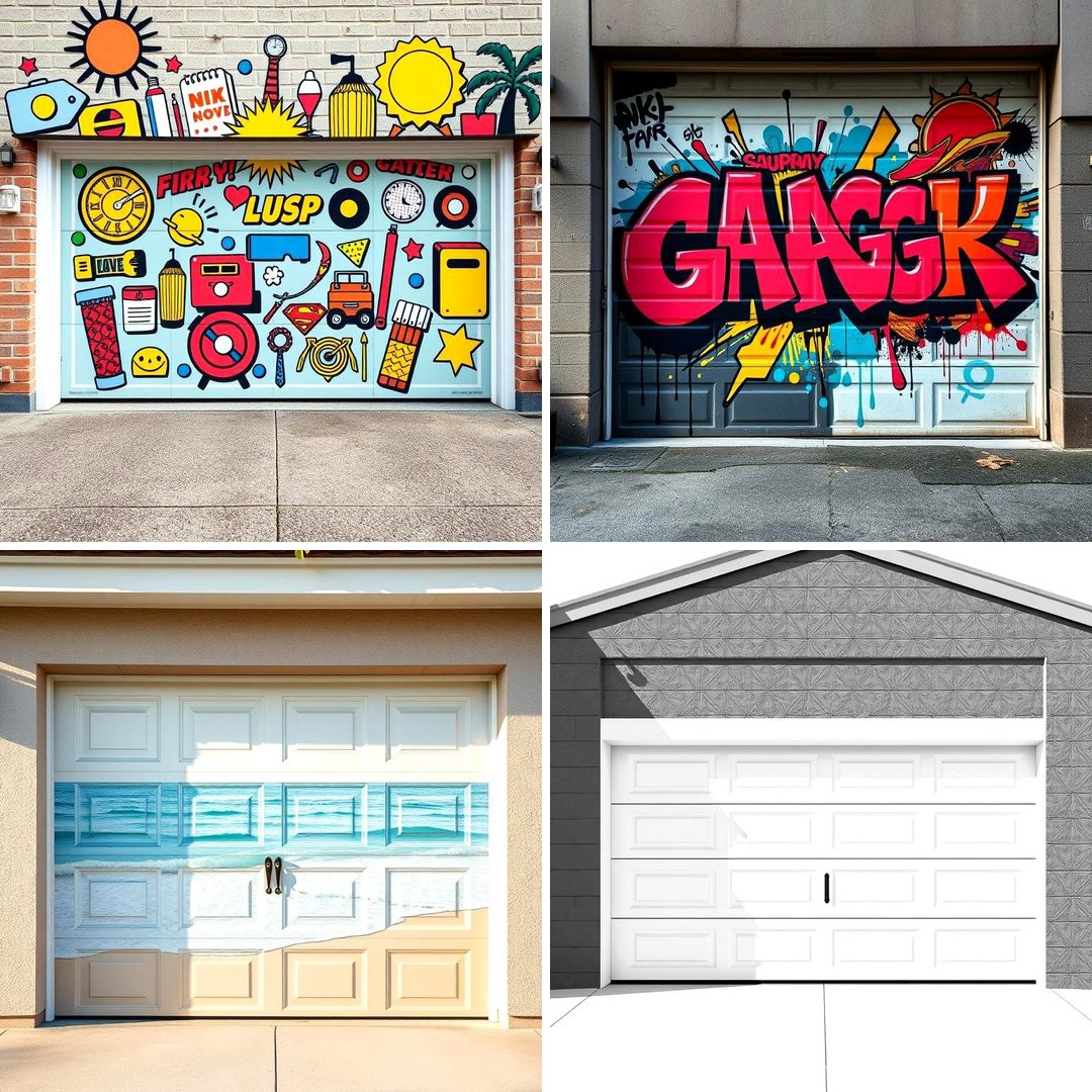 30 Garage Door Mural Ideas for Creative Curb Appeal