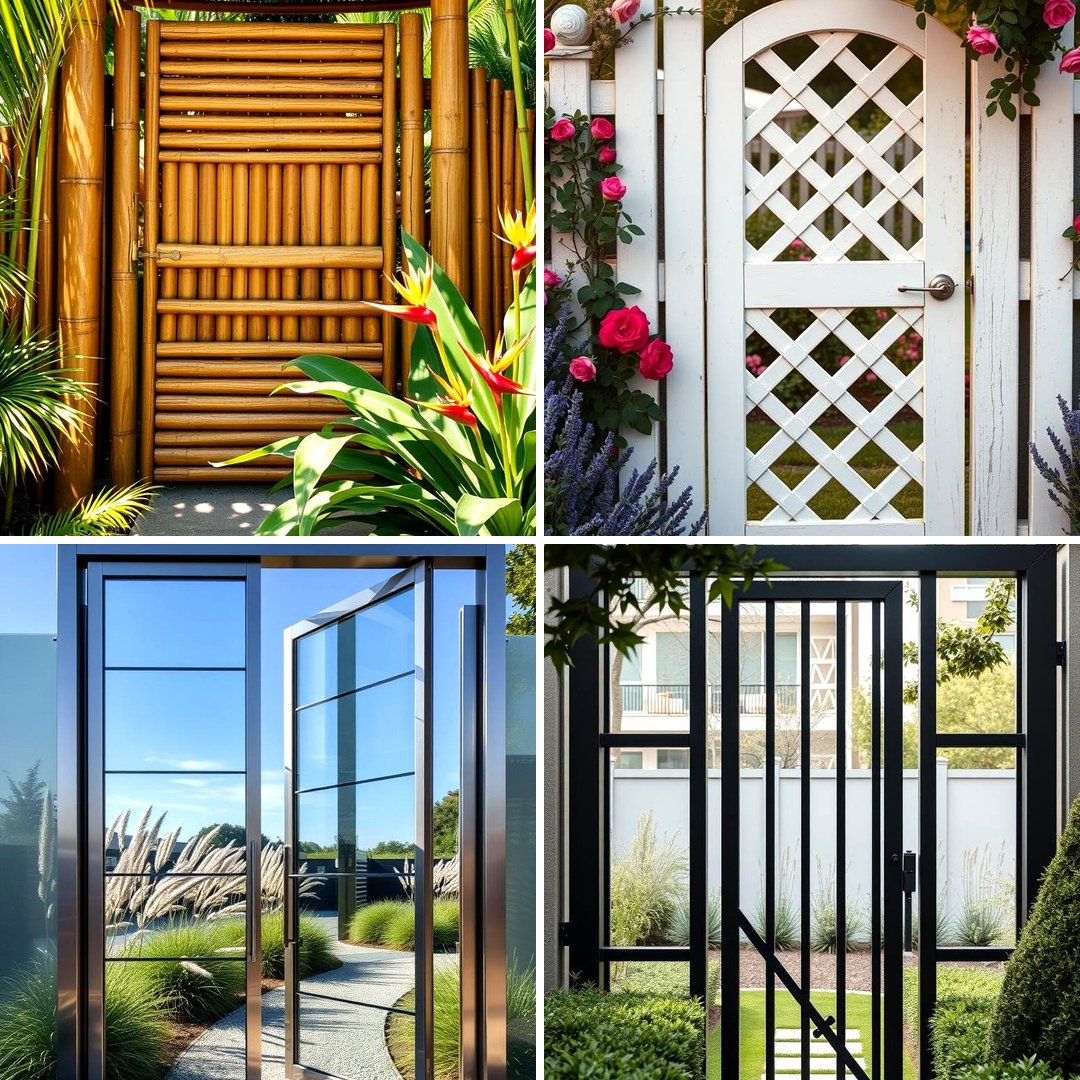 30 Garden Gate Ideas: Charming Entrances & DIY Projects