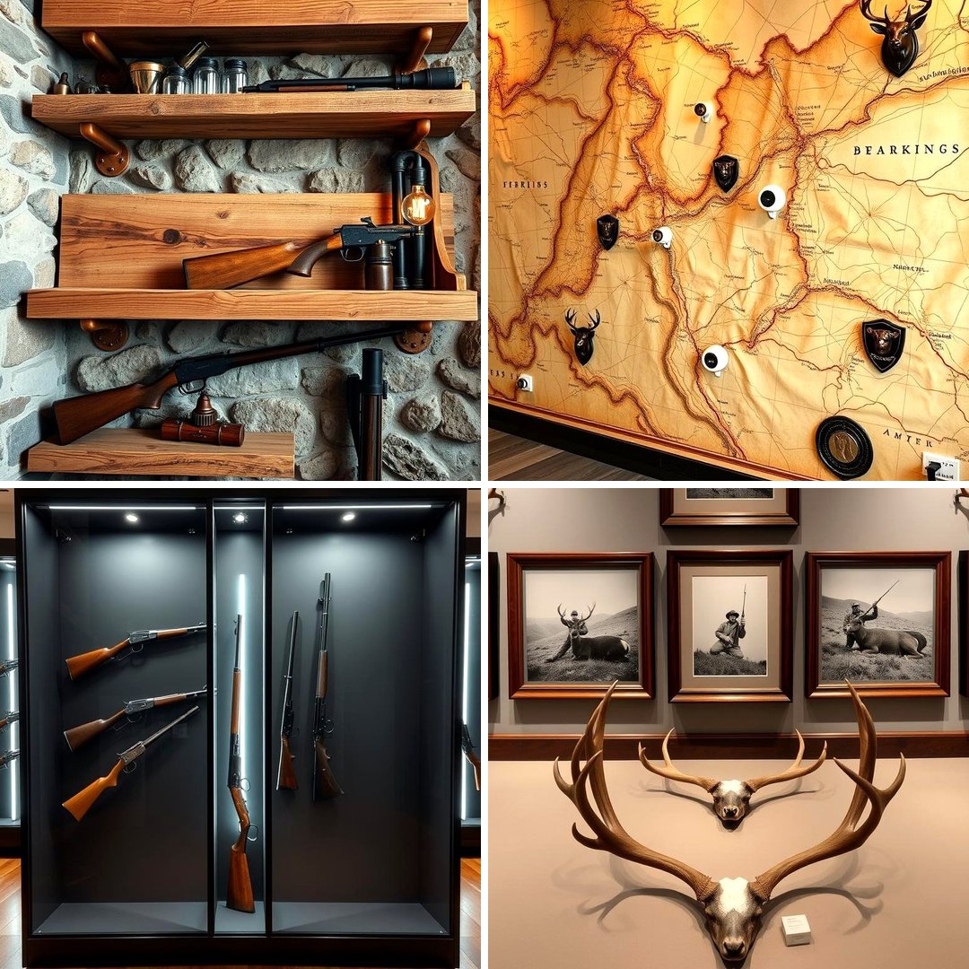 30 Hunting Trophy Room Ideas for Rustic Decor