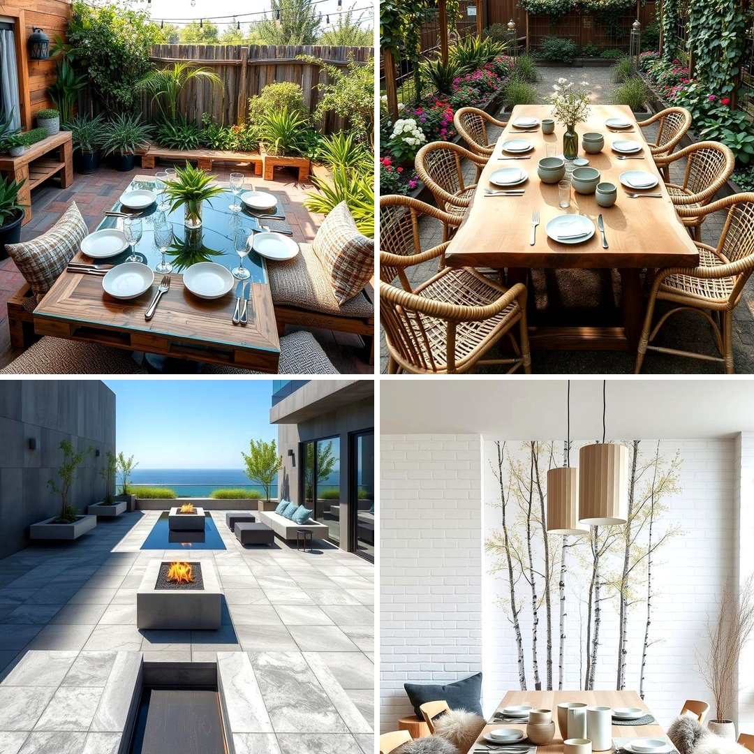 30 Inviting Outdoor Dining Area Ideas for Al Fresco Meals