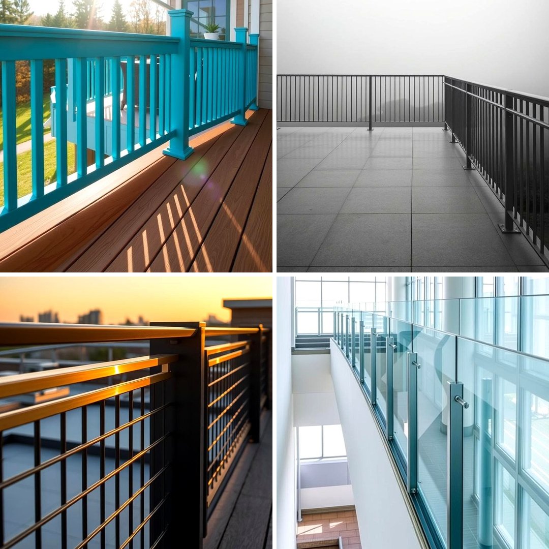 30 Modern Metal Deck Railing Ideas for Stylish Outdoor Spaces