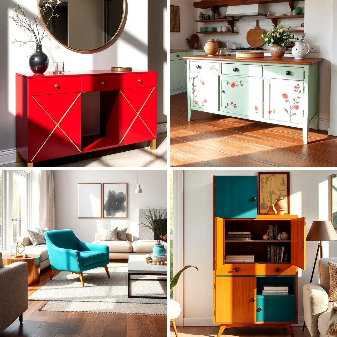 30 Painted Furniture Ideas to Revamp Your Home Décor