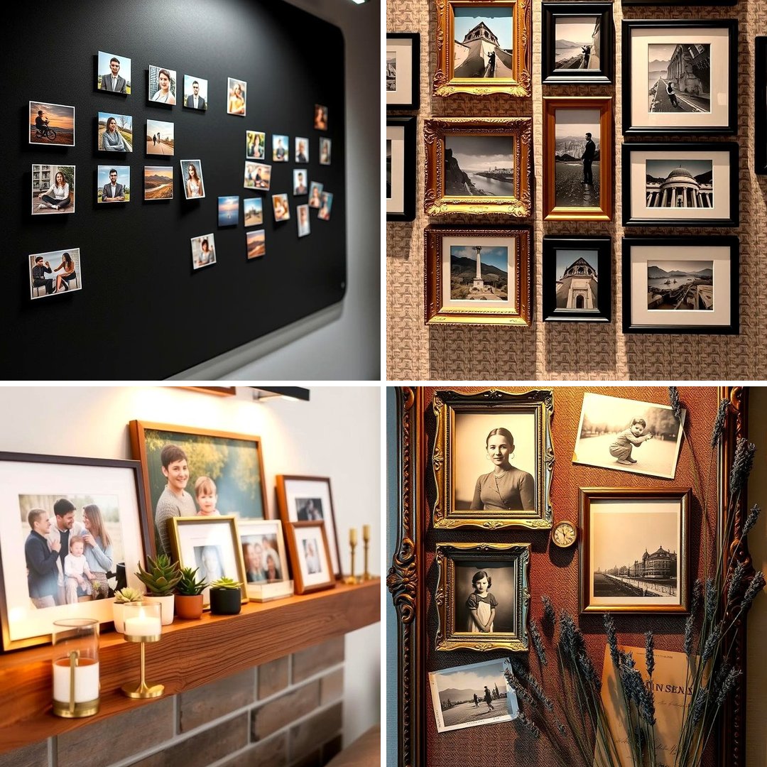 30 Photo Display Ideas to Showcase Your Favorite Memories