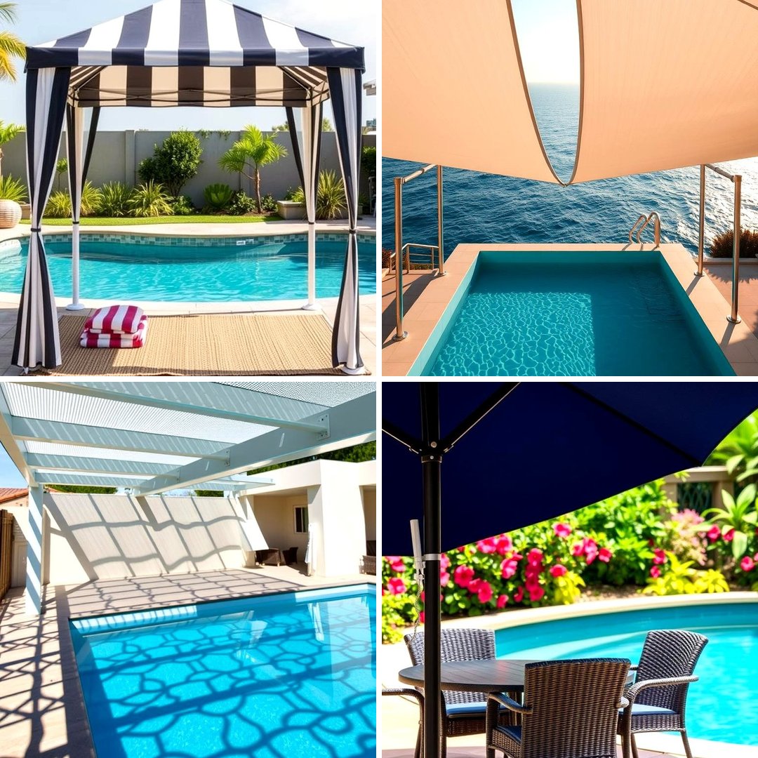 30 Pool Shade Ideas for a Cool and Relaxing Oasis