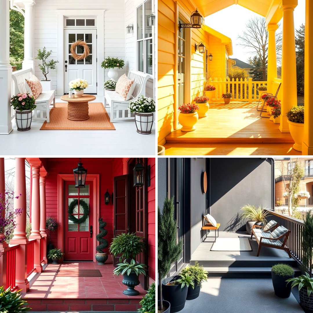 30 Porch Paint Color Ideas for Inviting Entryways