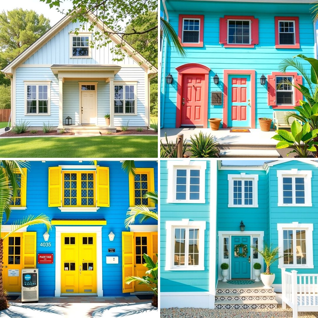 30 Serene Blue Exterior House Paint Ideas for Curb Appeal