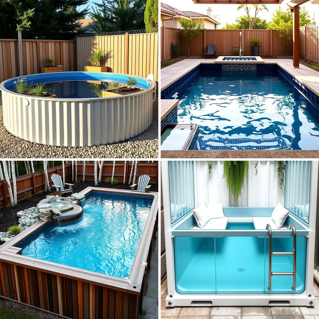 30 Shipping Container Pool Ideas for Modern Backyards