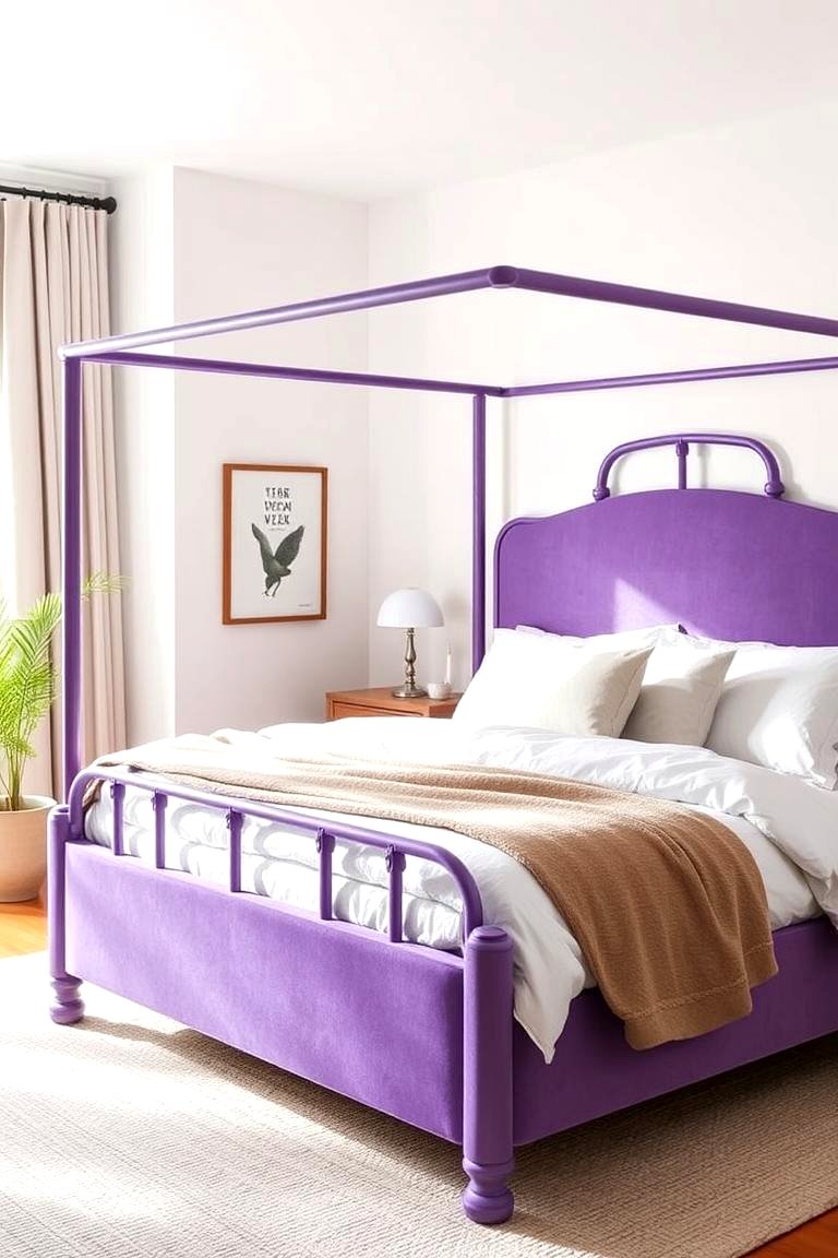 17 Purple Bedroom Ideas for Dreamy and Creative Spaces