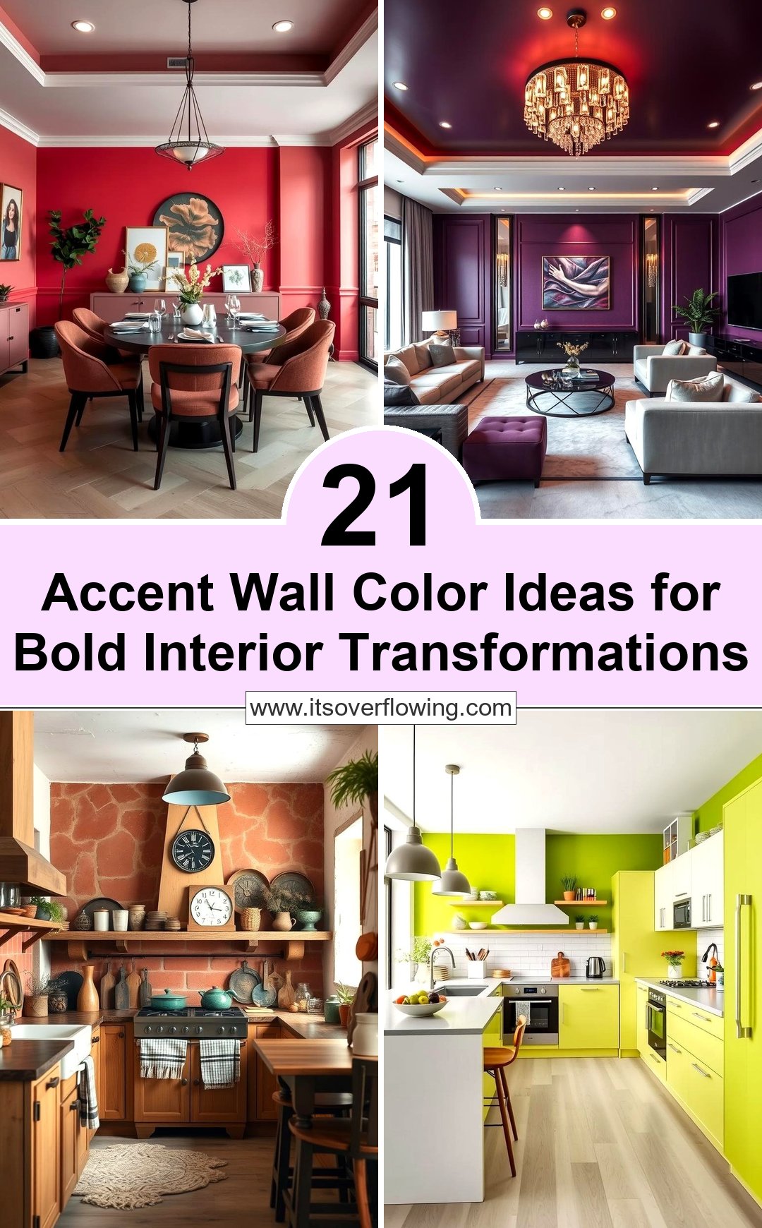 21 Accent Wall Color Ideas for Bold Interior Transformations