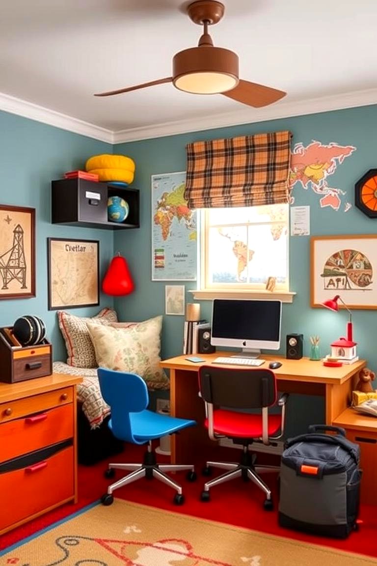 21 Boys' Room Ideas: Themed Decor & Functional Layouts