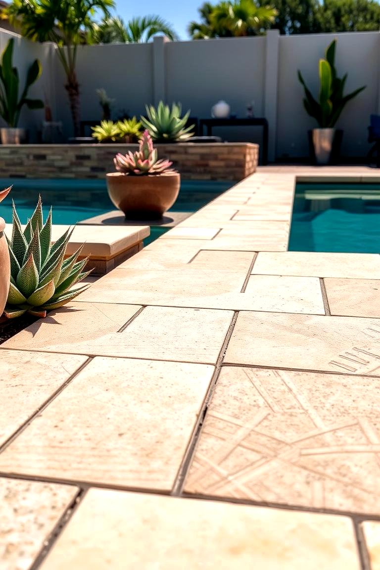 30 Pavers Around Pool Ideas for a Sleek and Safe Design