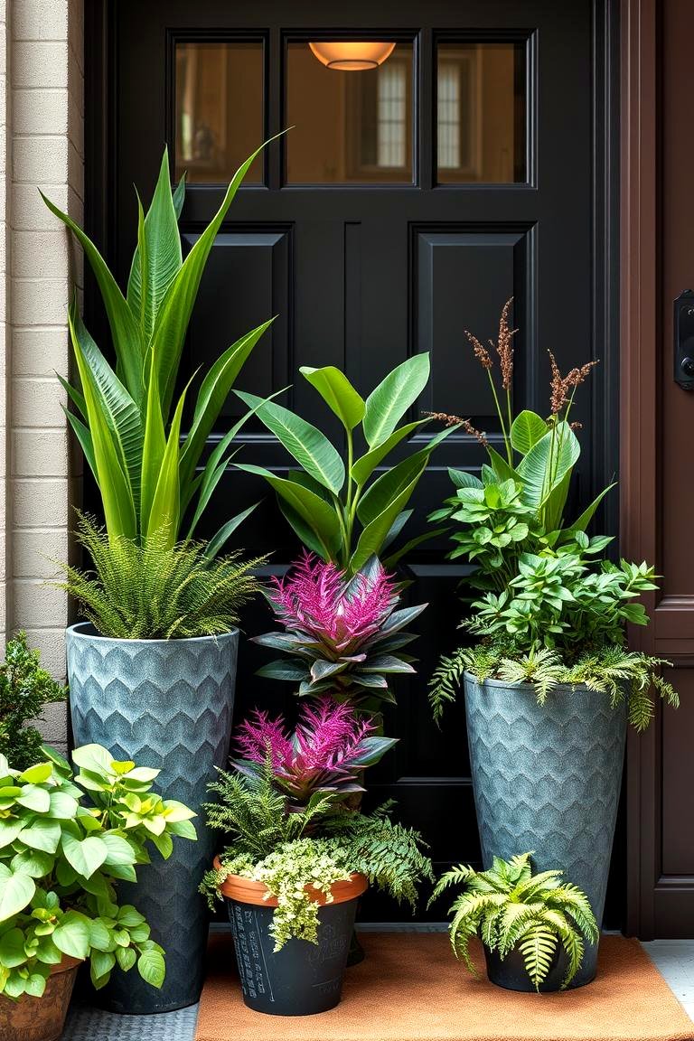 21 Front Door Plants for a Welcoming and Lush Entryway