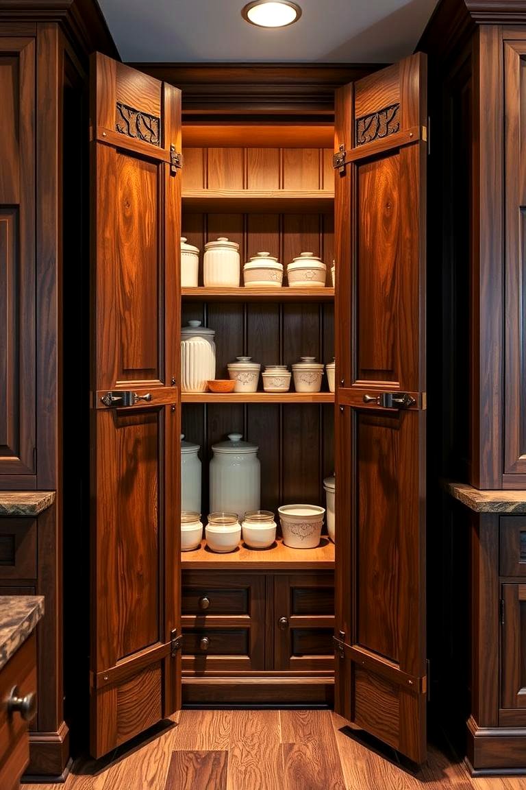 30 Corner Pantry Ideas to Maximize Kitchen Storage