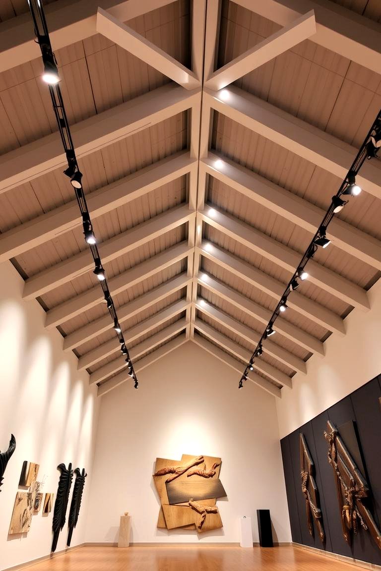 30 Vaulted Ceiling Ideas with Beams for Dramatic Room Designs