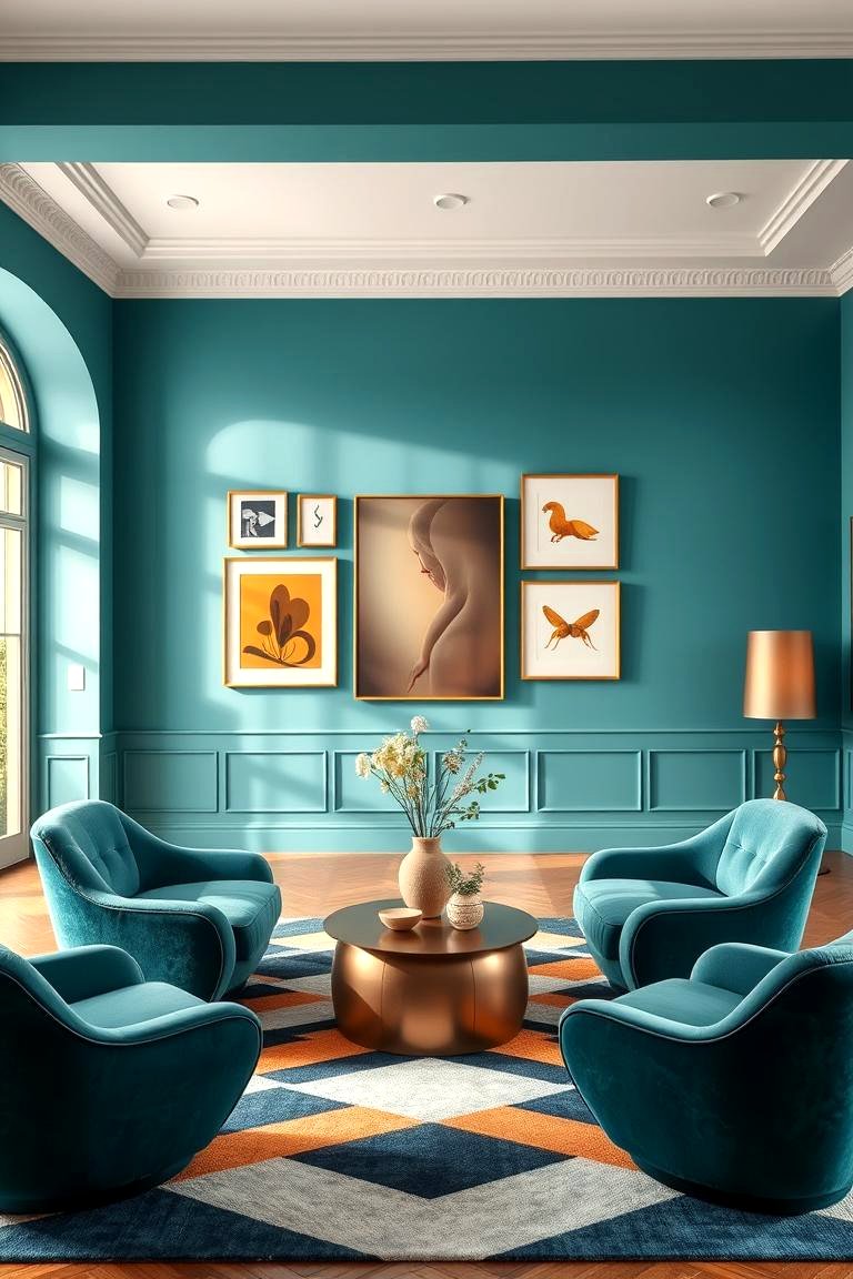 30 Teal Living Room Ideas for Bold & Serene Interior Spaces