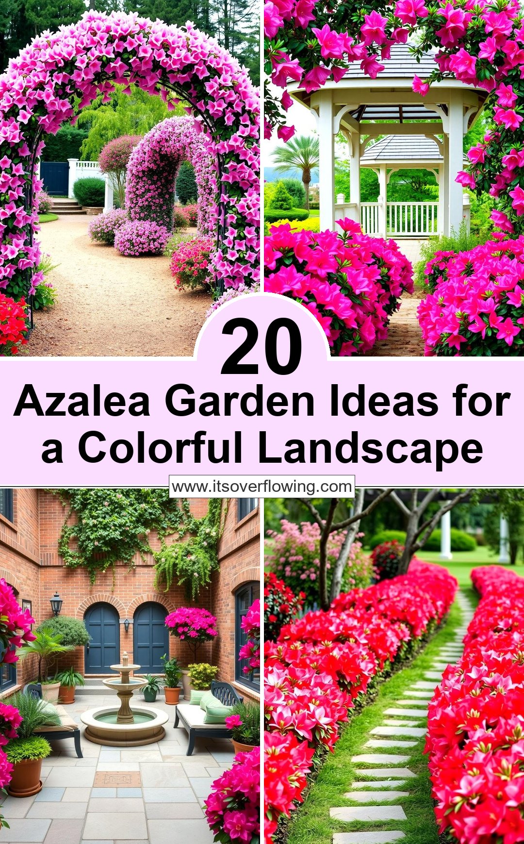 20 Azalea Garden Ideas for a Colorful Landscape