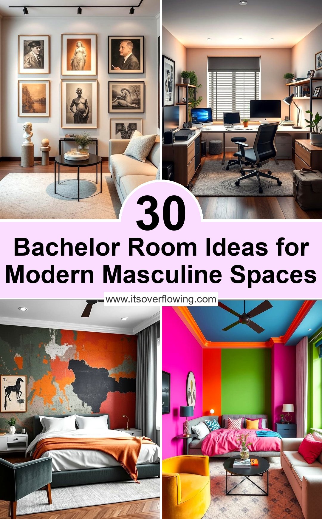 30 Bachelor Room Ideas for Modern Masculine Spaces