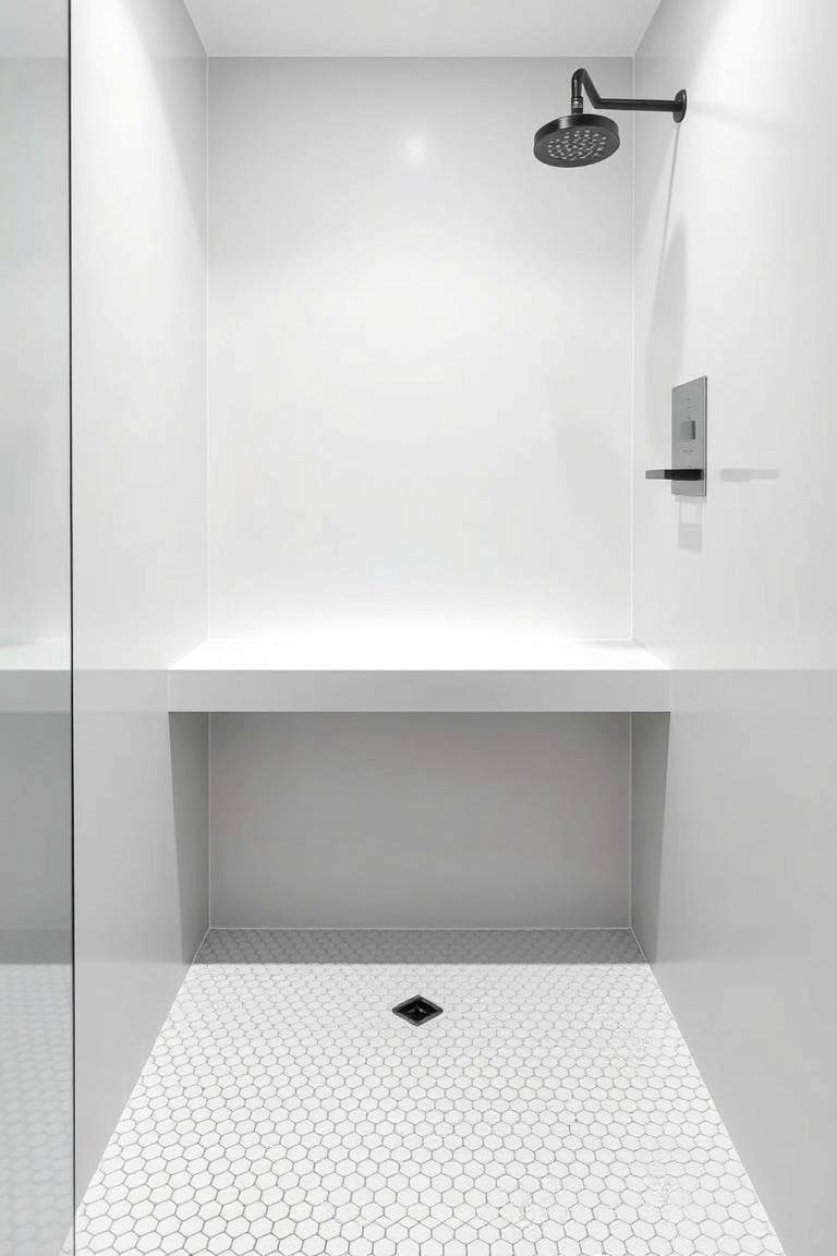 30 Shower Bench Ideas for Functional Bathroom Designs