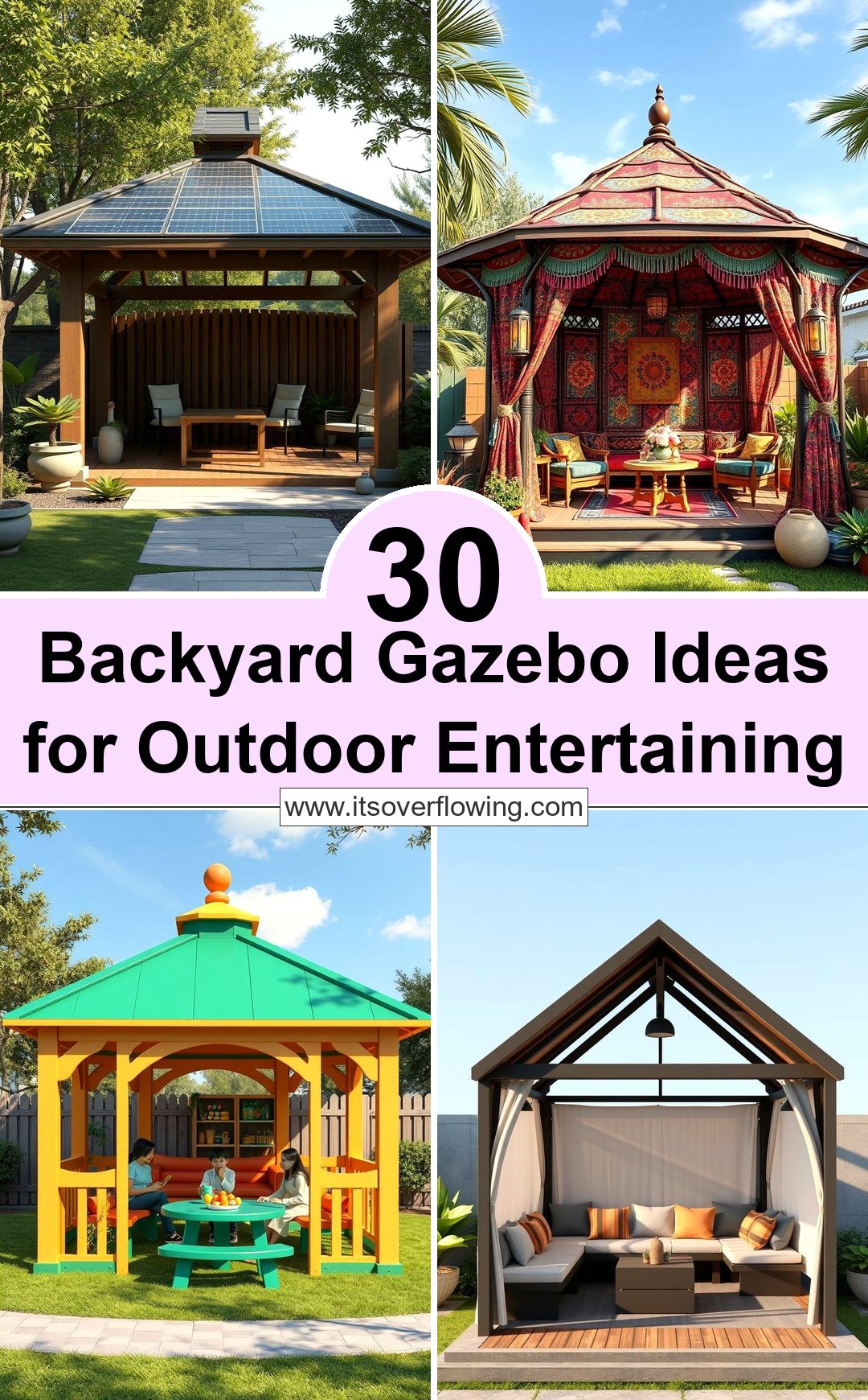 30 Backyard Gazebo Ideas for Outdoor Entertaining