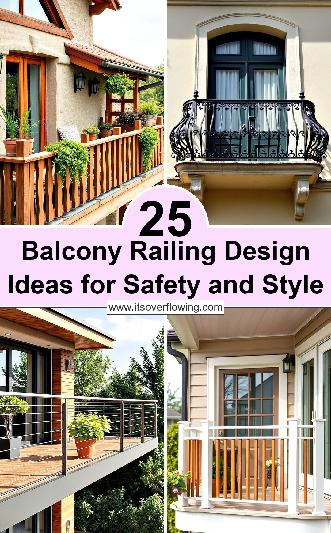 25 Balcony Railing Design Ideas for Safety and Style