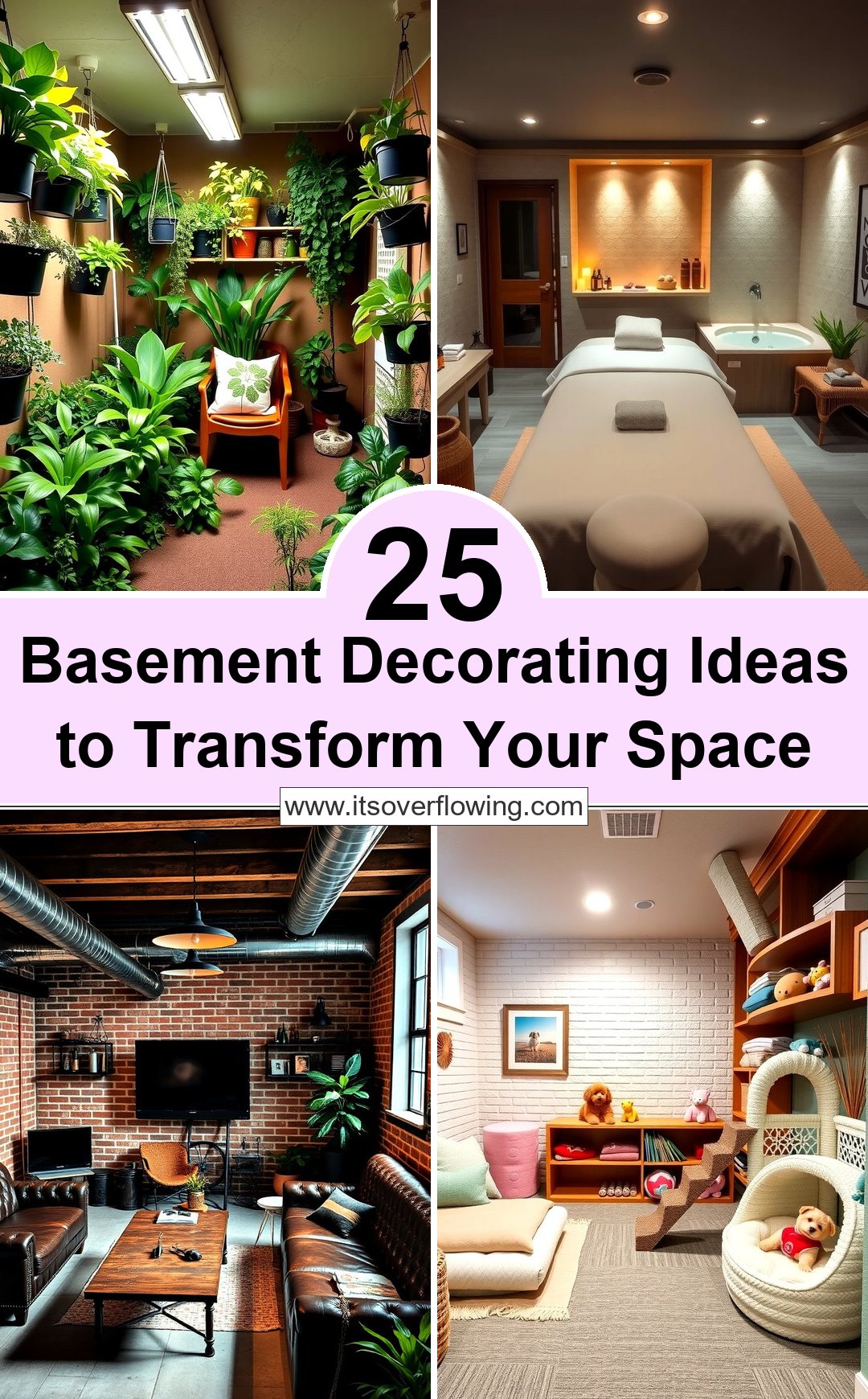 25 Basement Decorating Ideas to Transform Your Space